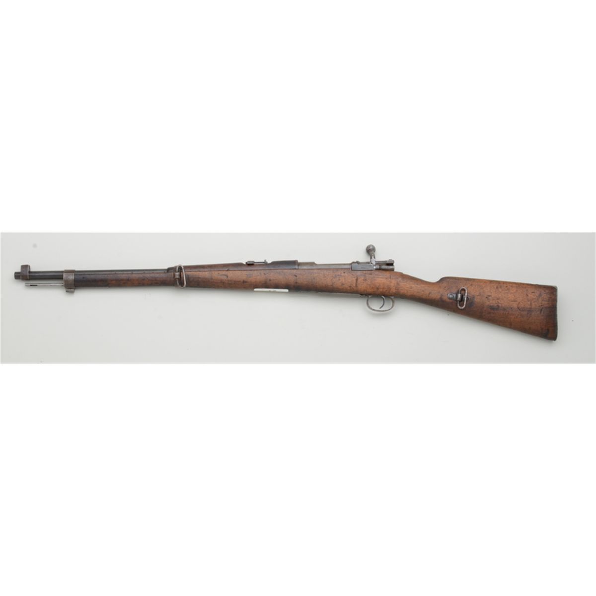 Chilean Mauser Model 95 bolt-action short rifle, 7mm cal., 22-1/2 ...