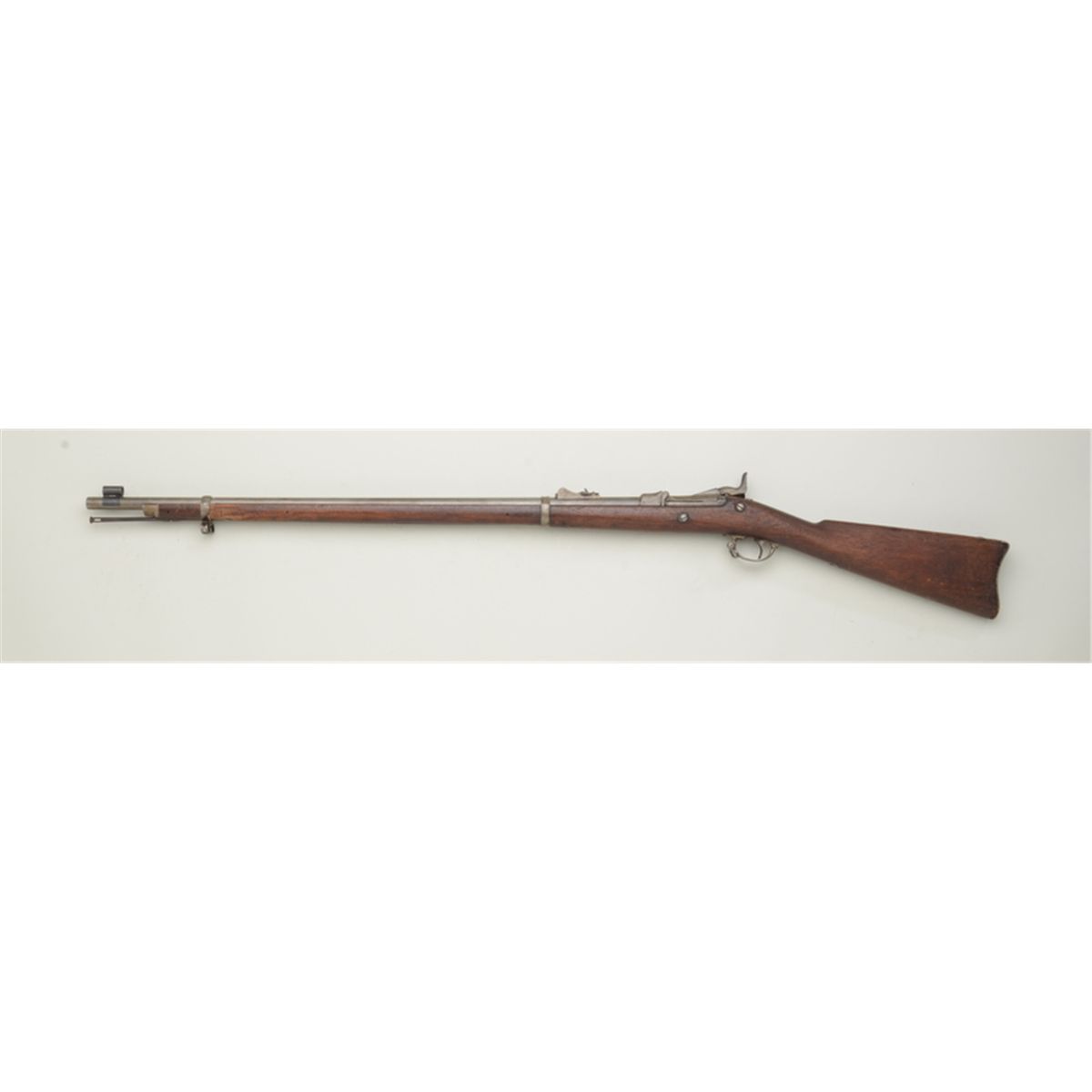 U.S. Springfield trapdoor rifle, .45-70 cal., 32-1/2” barrel, grey ...