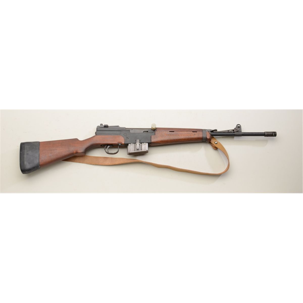 French MAS Model 1949-56 semi-auto rifle, 7.5mm cal., 20” barrel, mat ...