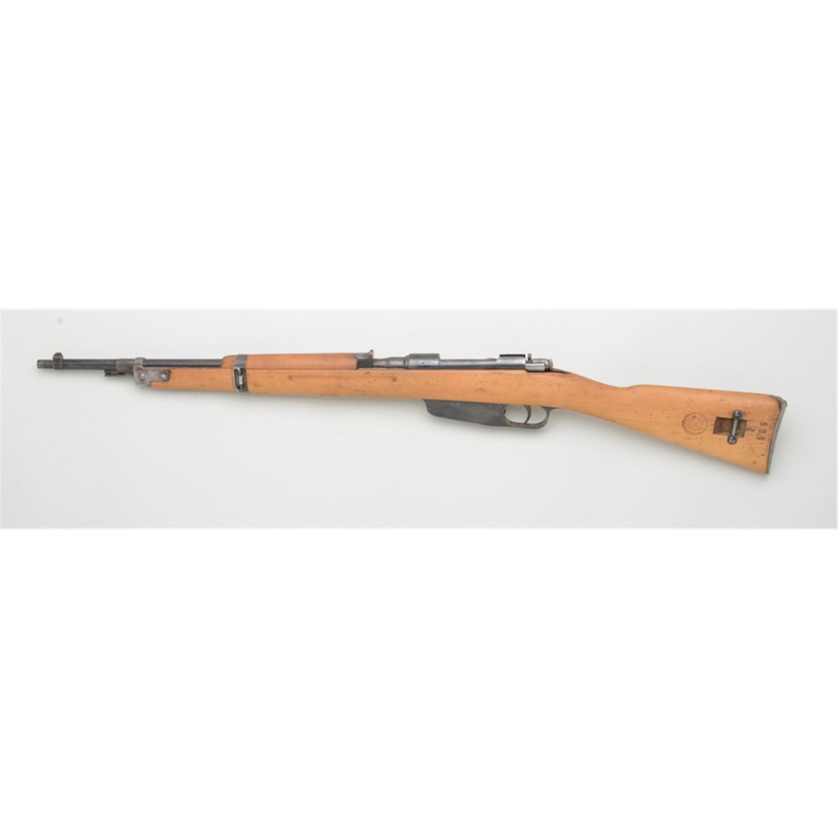 Carcano bolt-action carbine, 7.35mm cal., 21-1/2” barrel, military ...