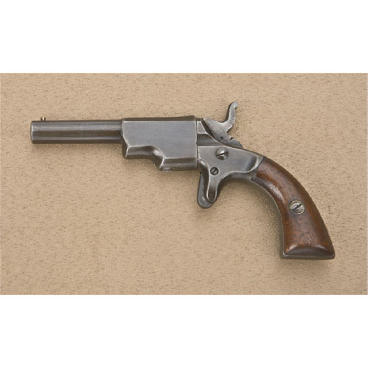 Rupertus Single Shot Derringer, .22 cal., 3” barrel, blue finish, wood ...