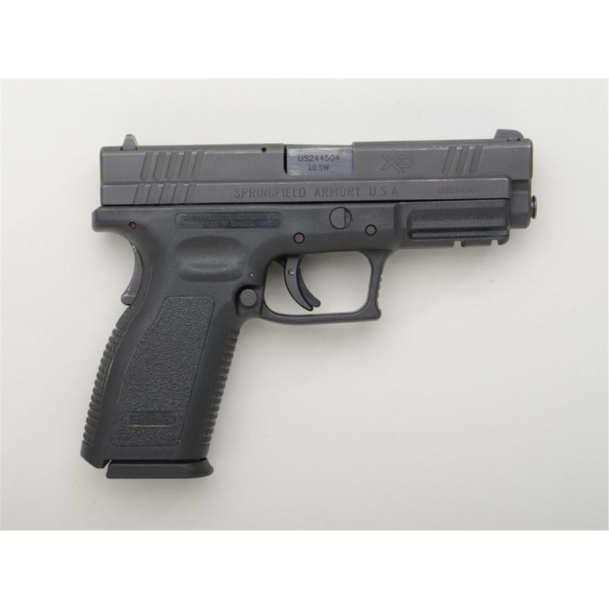 Springfield Armory Model XD-40 semi-auto pistol, .40 S&W cal., 4 ...
