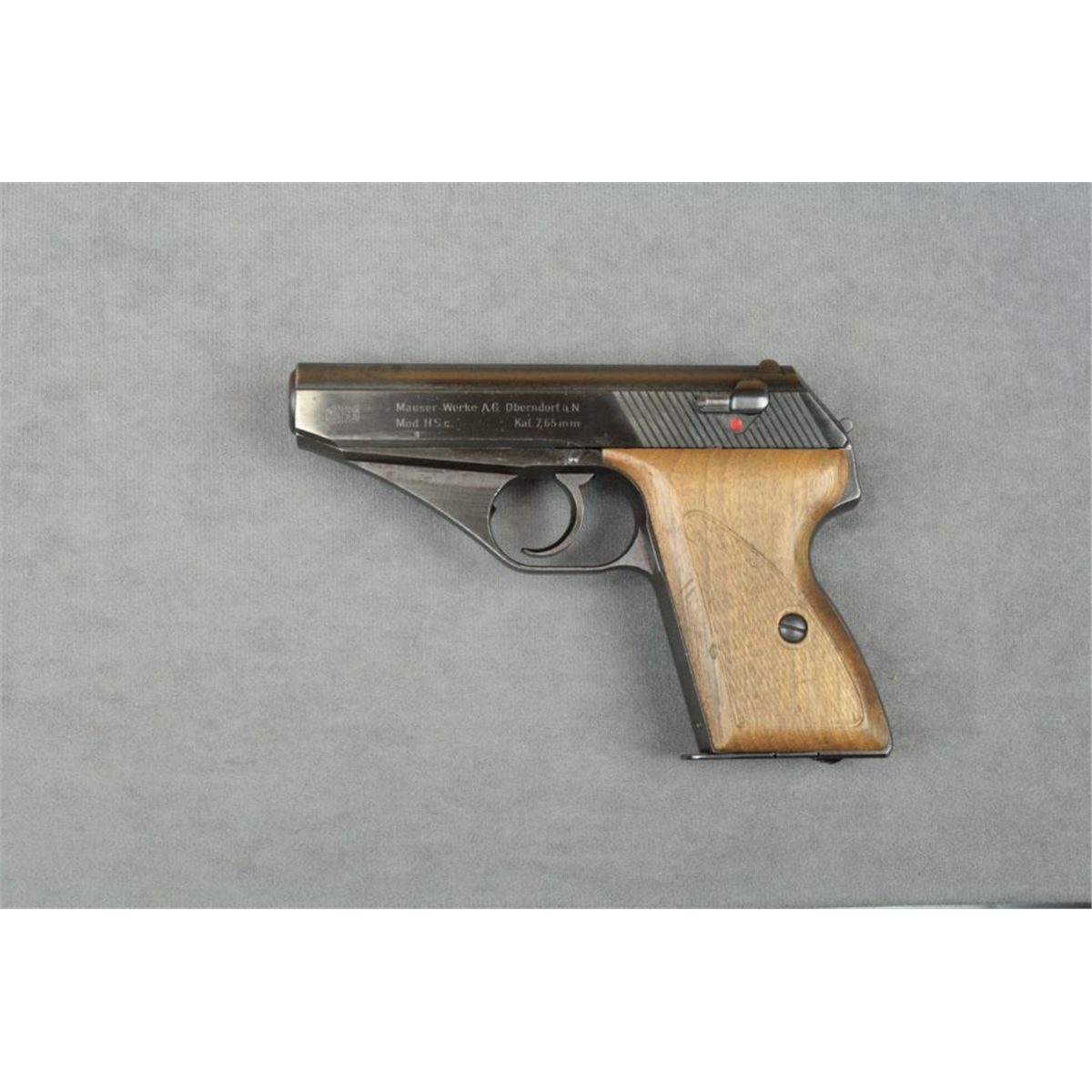 Commercial Mauser Model HSc semi-auto pistol, 7.65mm cal., 3-1/4 ...