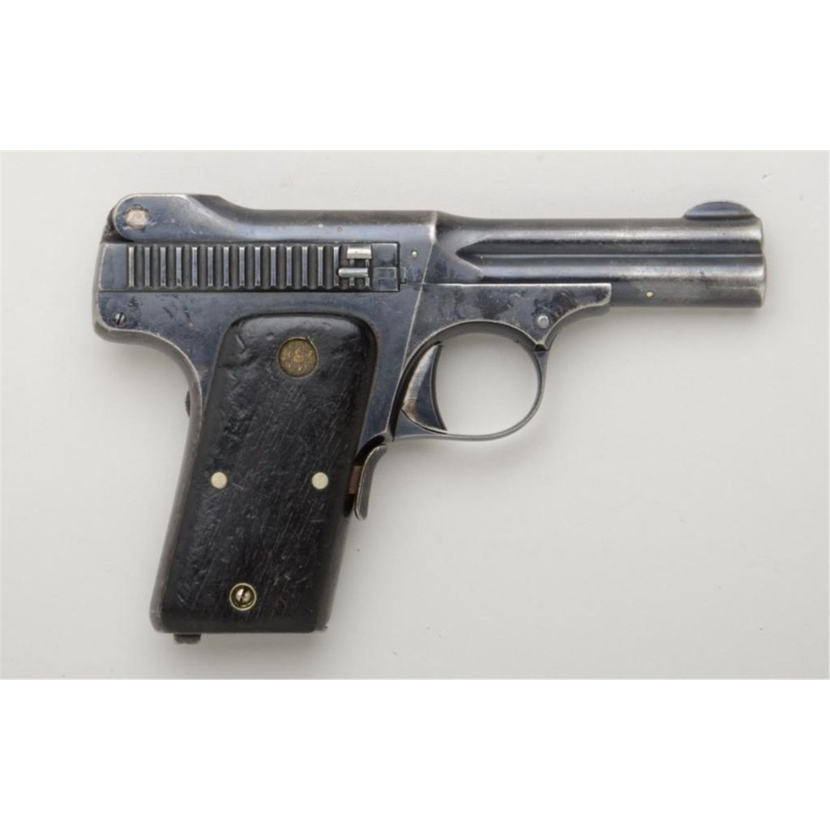 Smith & Wesson .35 caliber semi-auto pistol, 3-1/2” barrel, blue finish ...