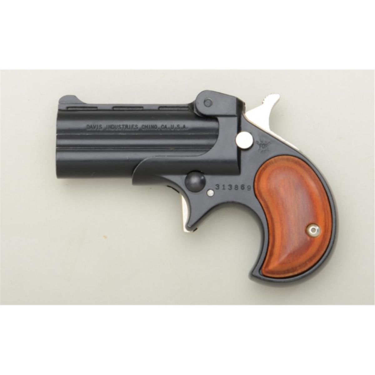 Davis Industries O/U Model DM-22 derringer, .22 Mag. cal., 2-1/4 ...
