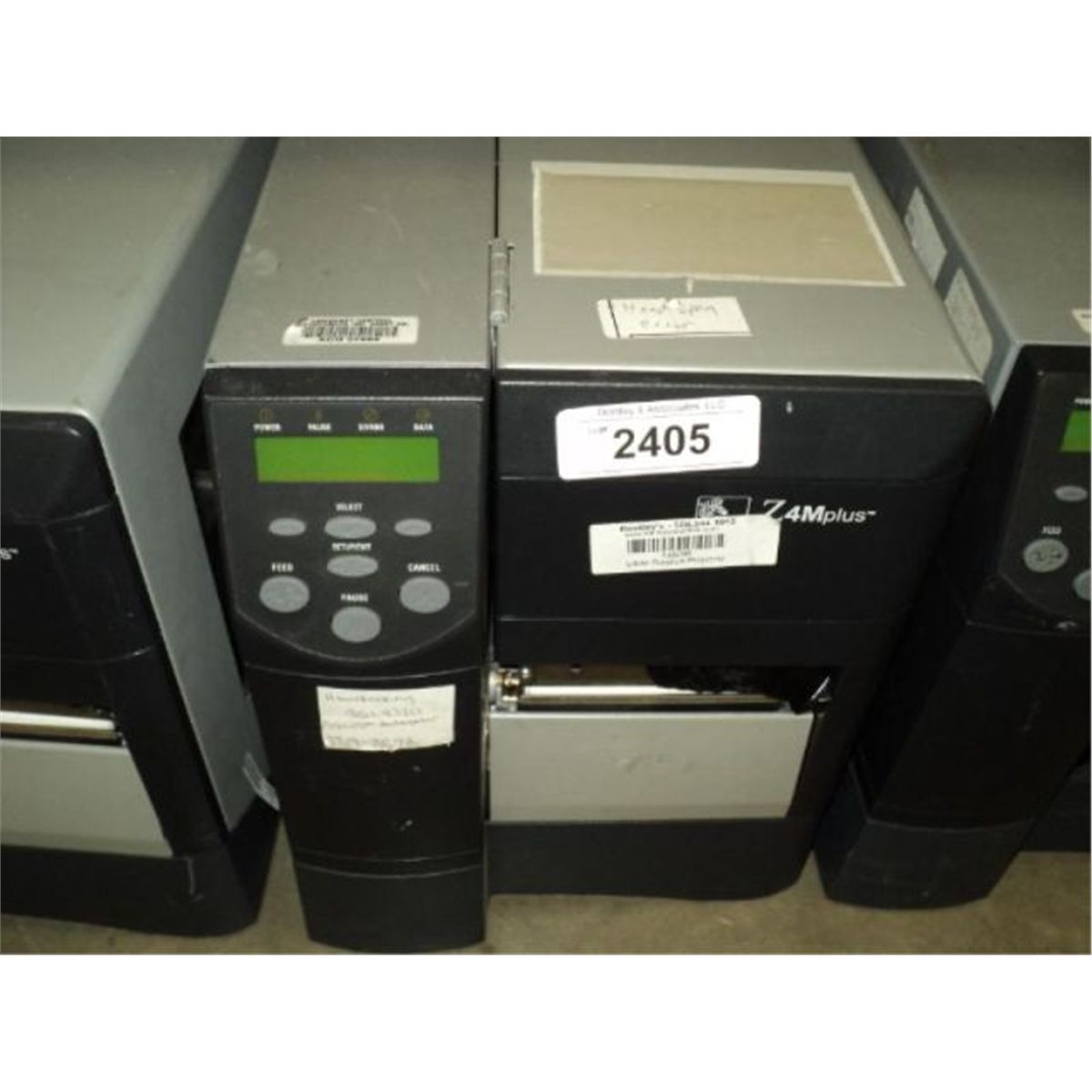 ZEBRA Z4M PLUS {print sequence} 15936