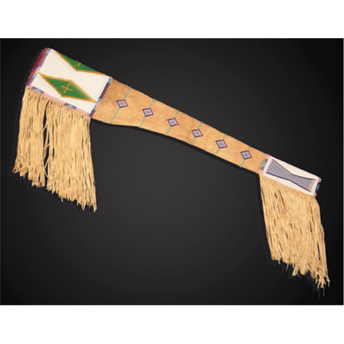 Crow Beaded Rifle Case