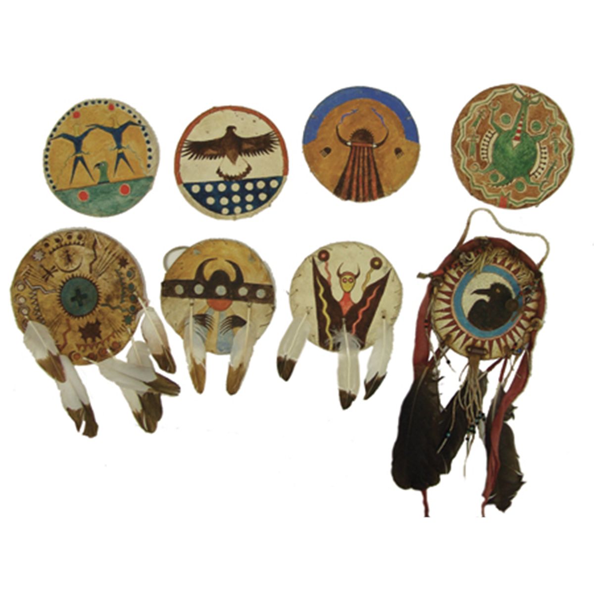 8 Miniature Medicine Shields