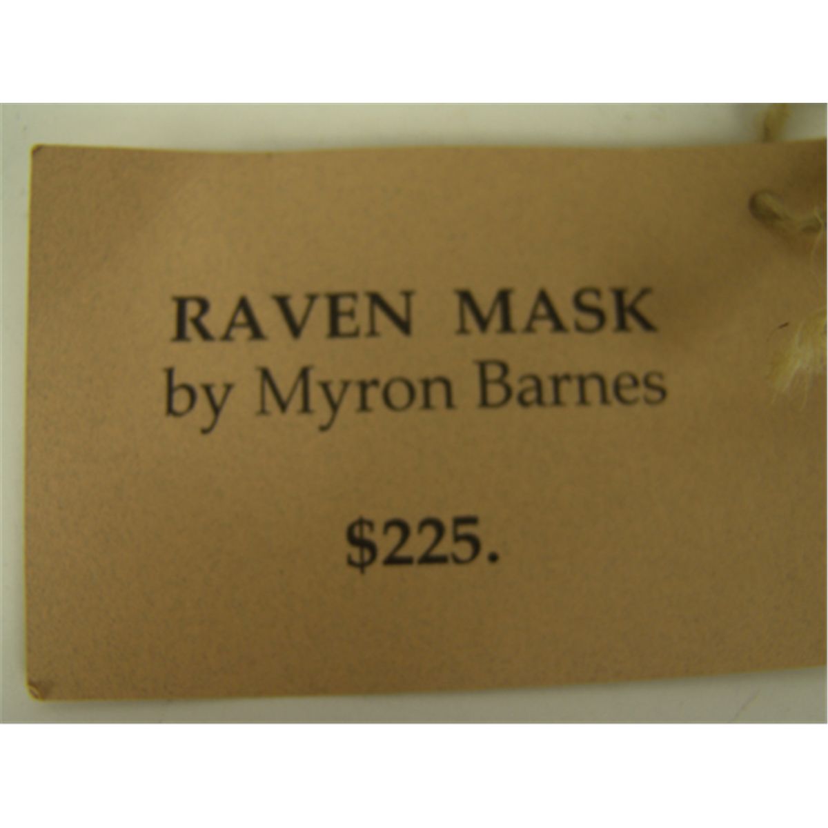 Northwest Coast Mask - Myron Barnes