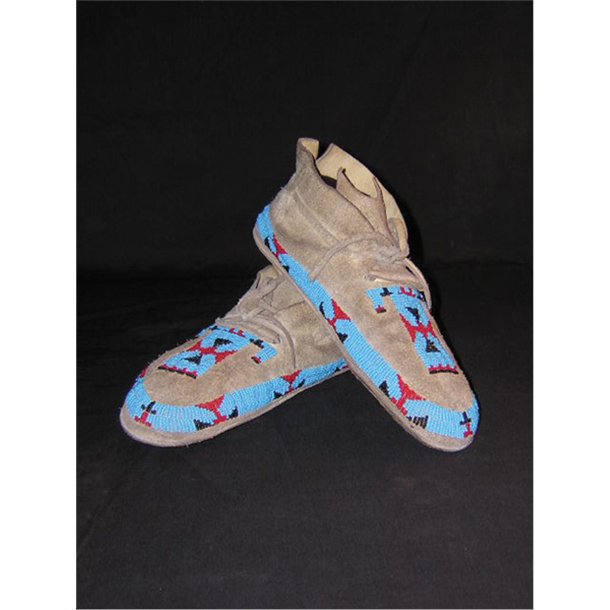 Ute Beaded Moccasins