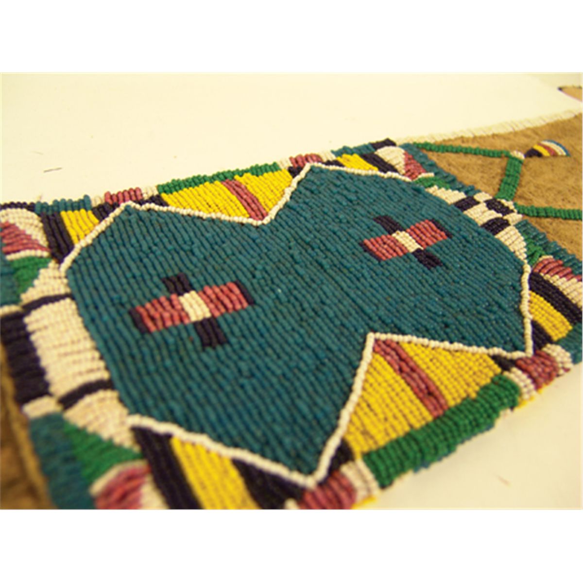 Crow Beaded Pipe Bag