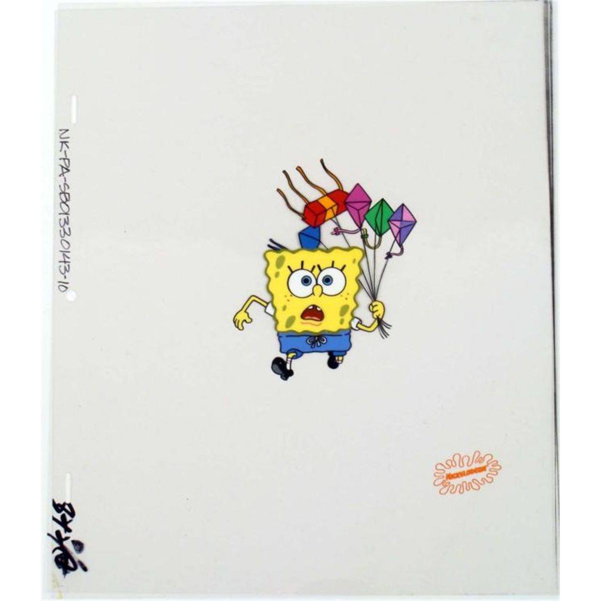 Spongebob Animation Art Please Help Me Original Cel