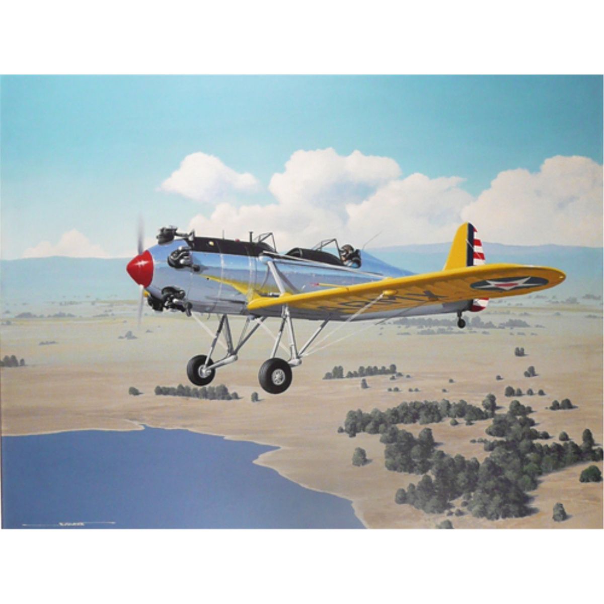 Huge Stan Stokes Oil Painting