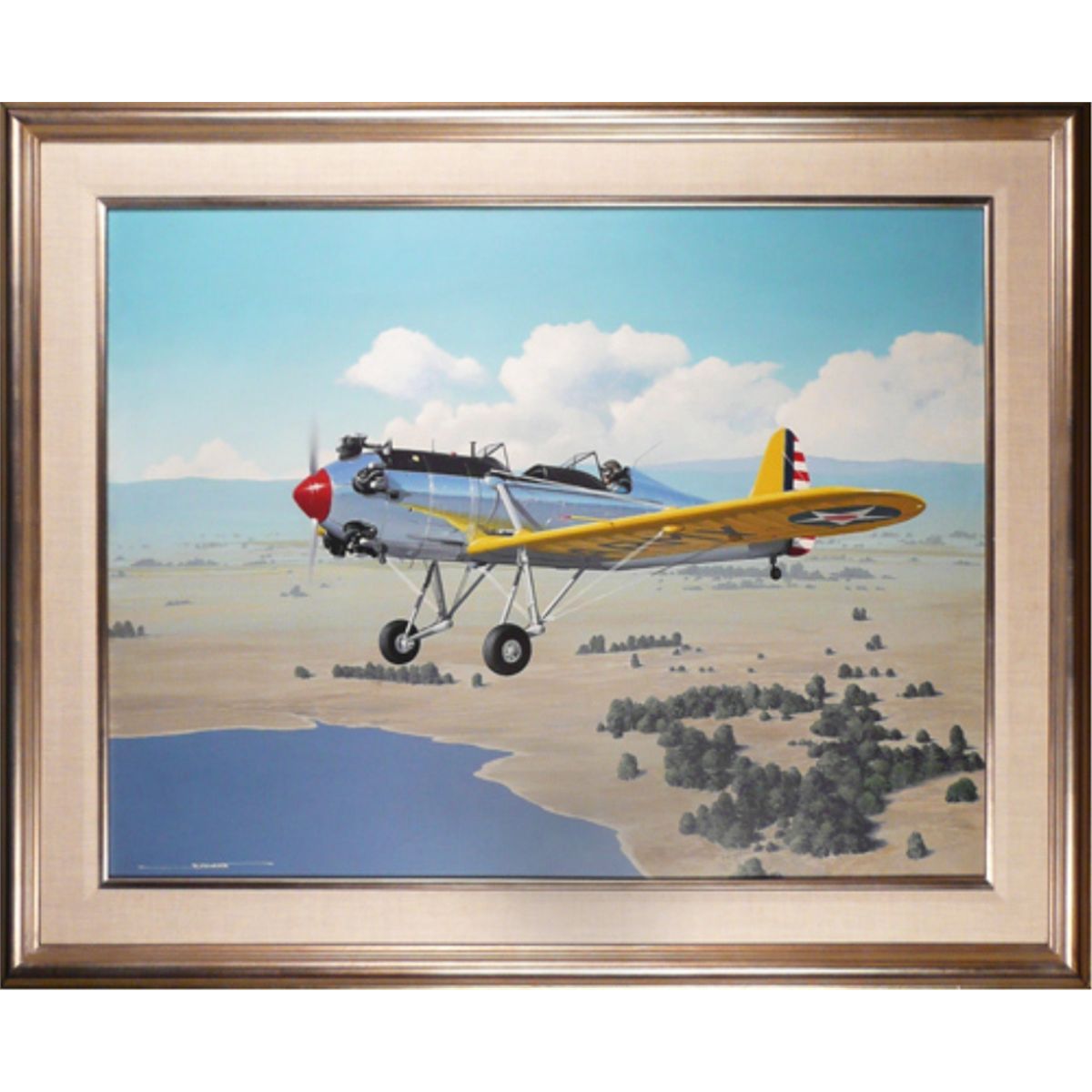 Huge Stan Stokes Oil Painting