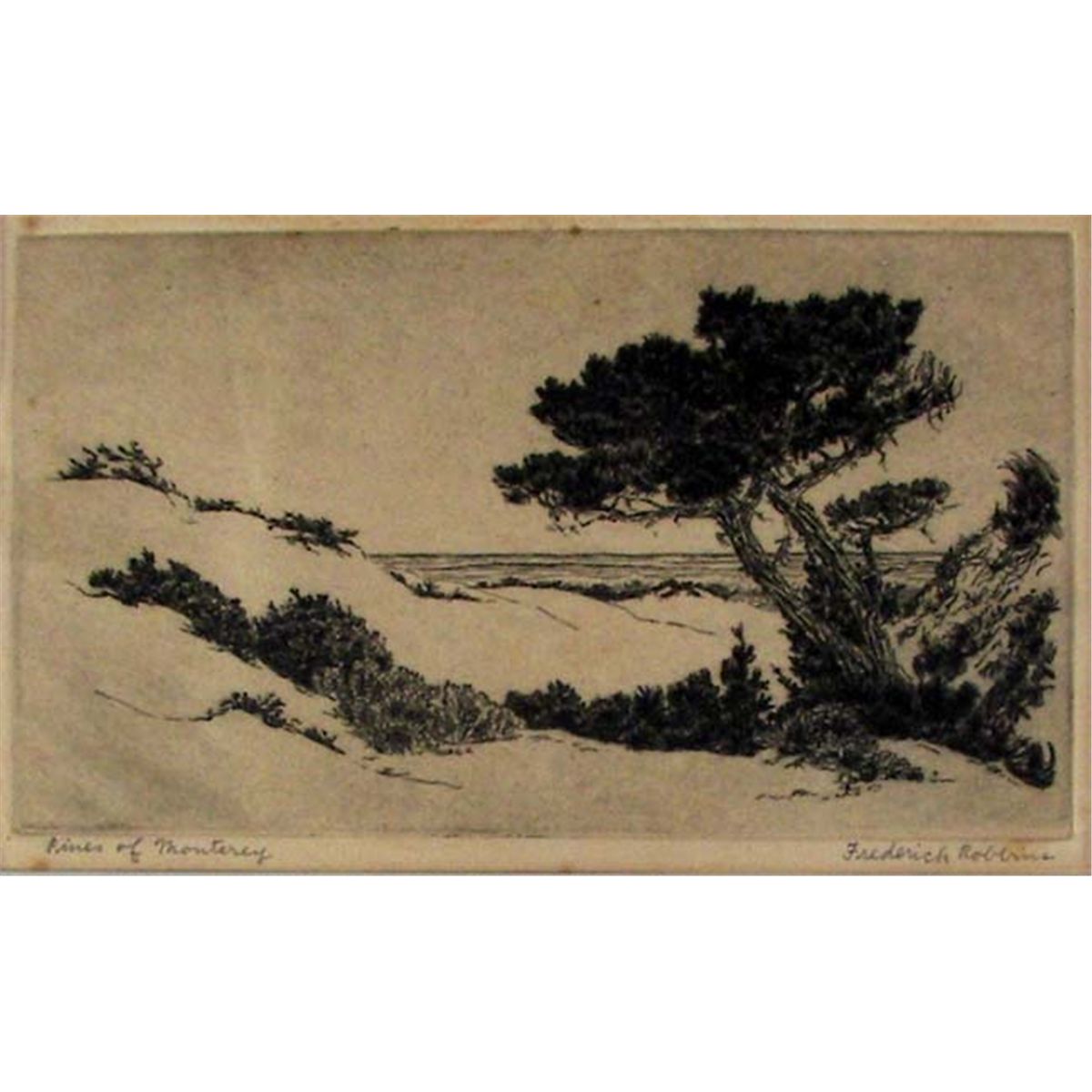 Frederick Robbins Etching