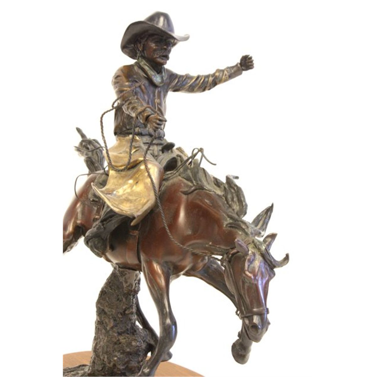 Bronze sculpture by Bob Parks