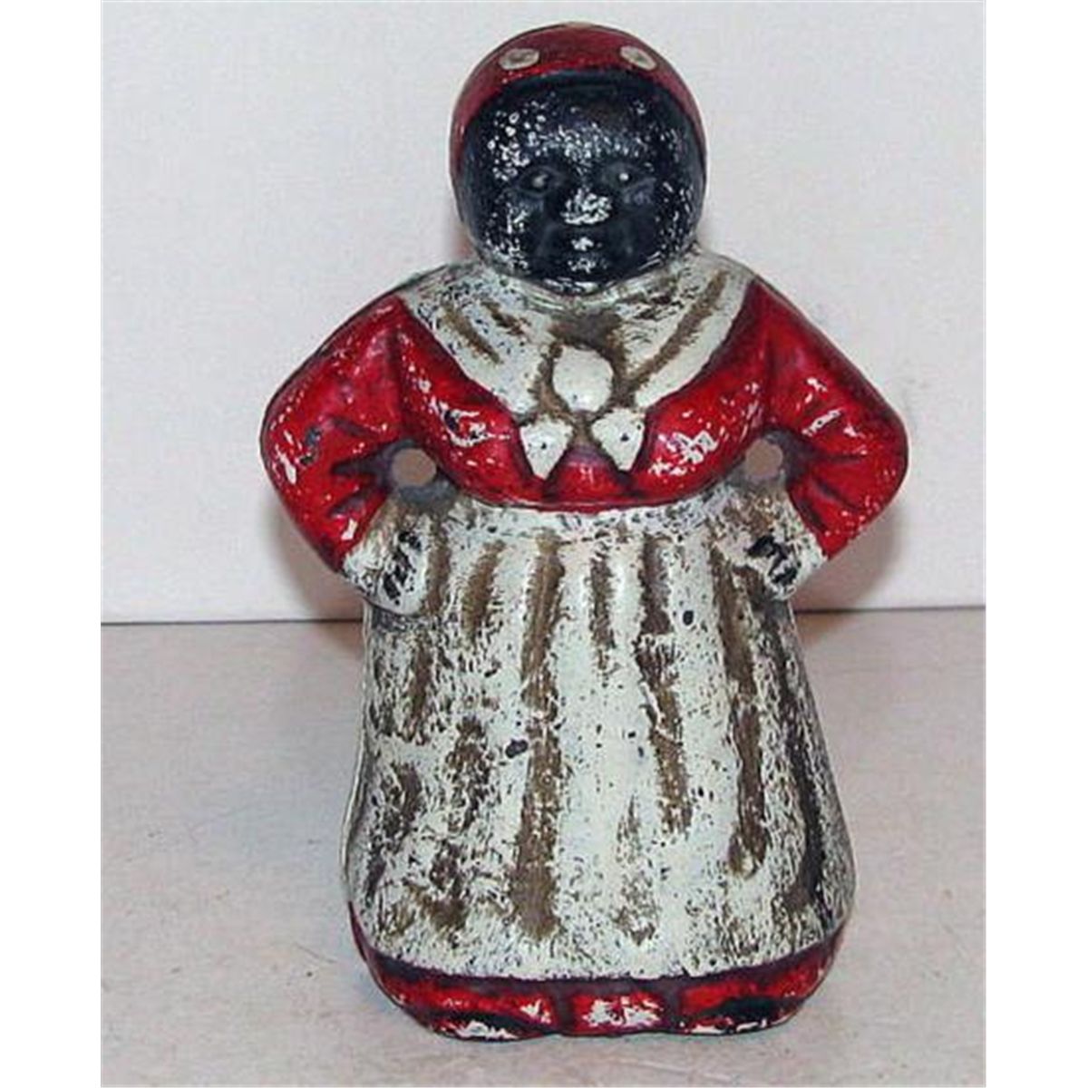 BLACK AMERICANA CAST IRON MAMMY BANK