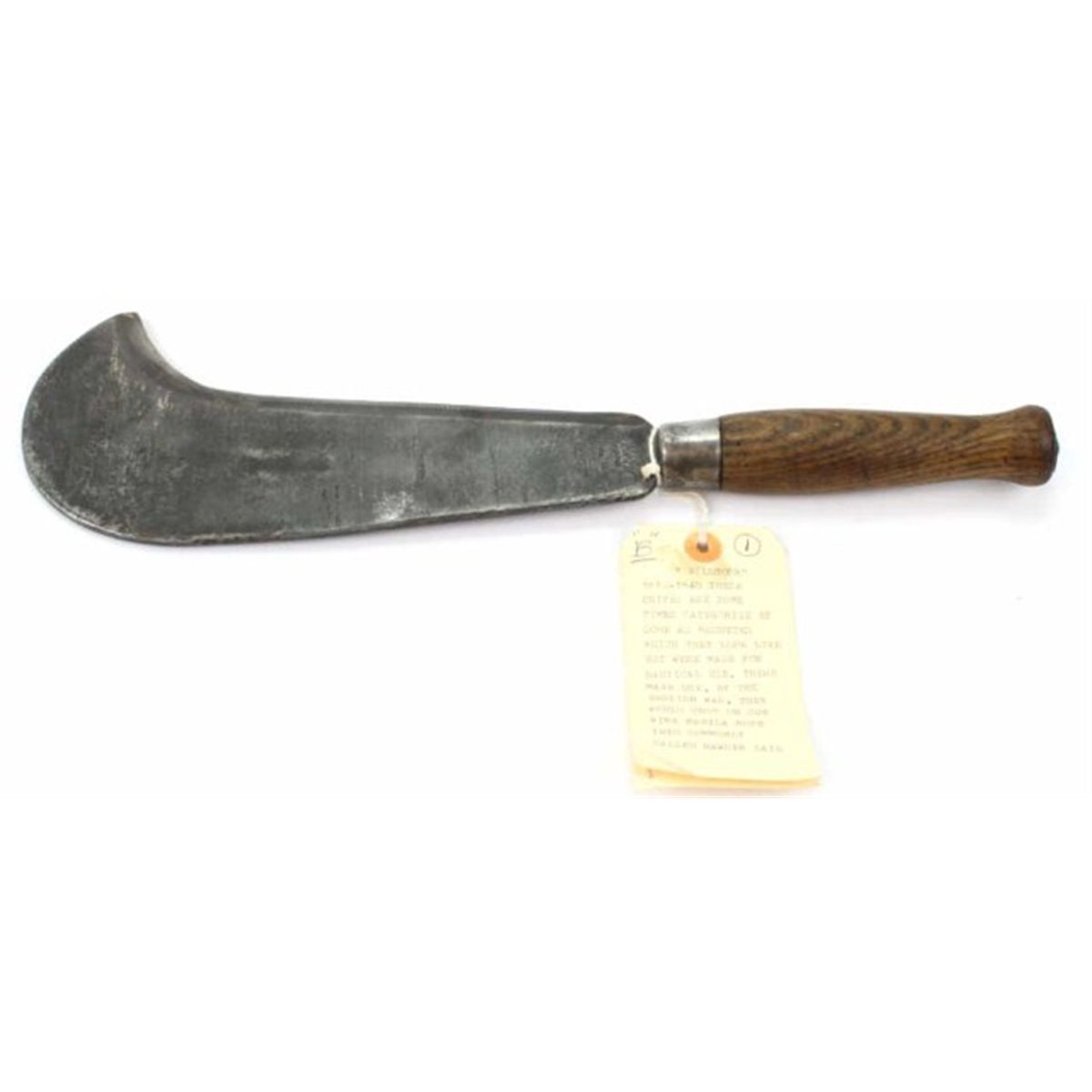 Antique nautical billhook knife C. 1810-1840 hallmarked Staniforth ...