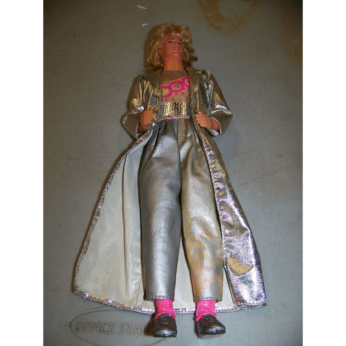 1984 Ken by mattel "Rocker" his pants are fading, but his big hair ...