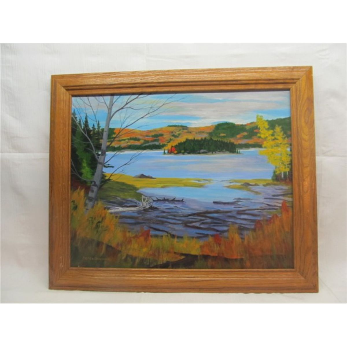 Original oil painting by Peter Downing.