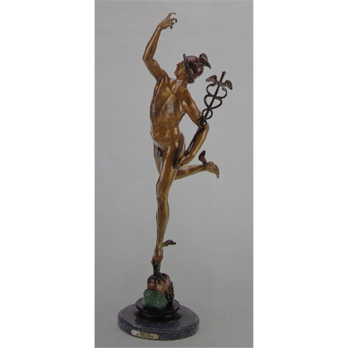 "Mercury" Bronze Sculpture - Boschetti