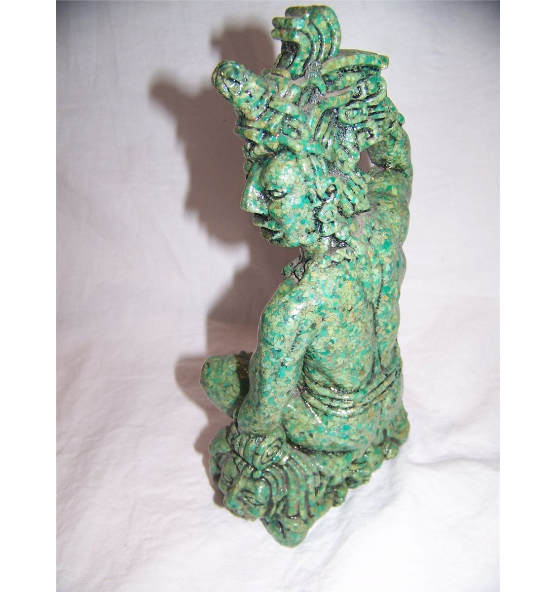 Vintage Statue of Inca Warrior.