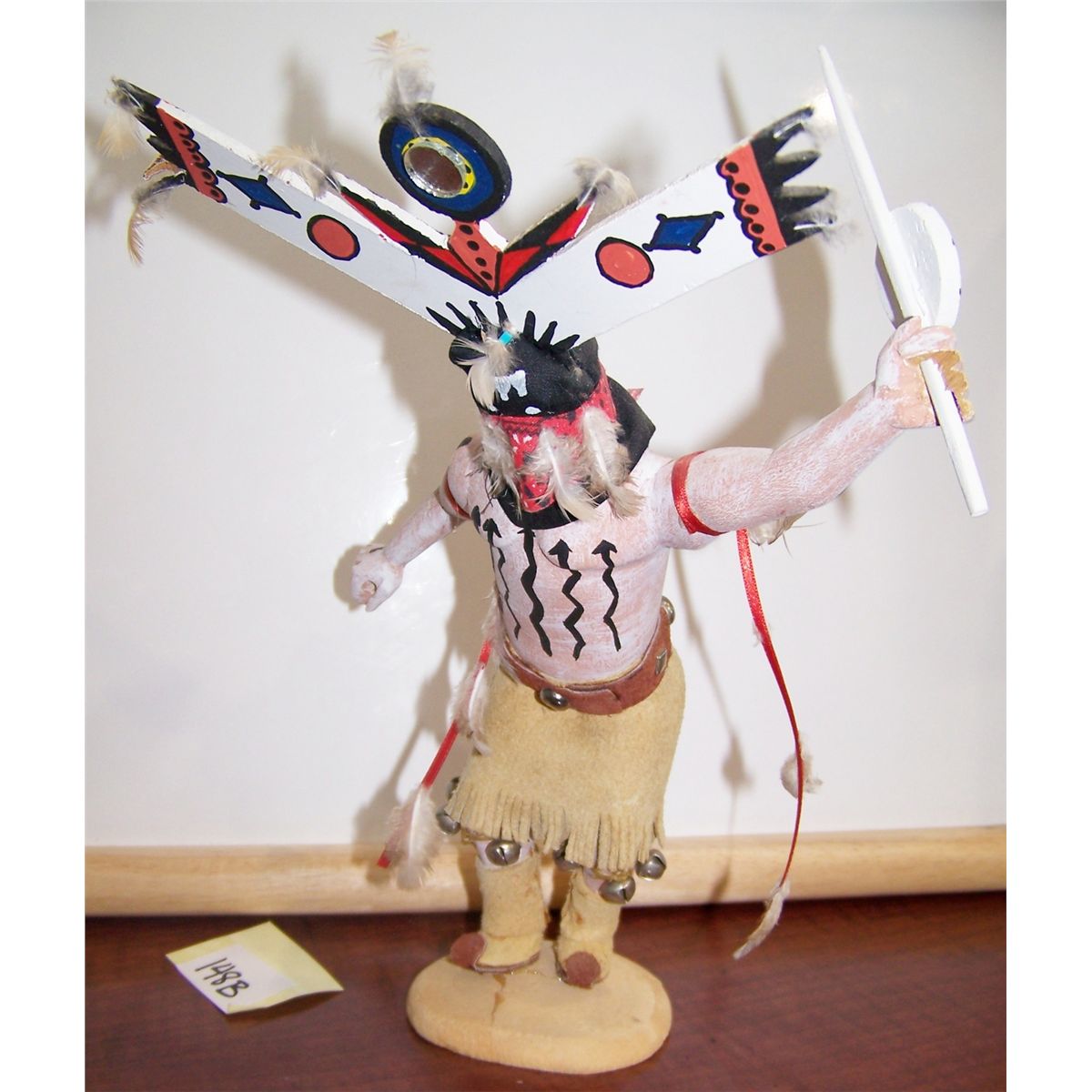 APACHE CROWN DANCER KACHINA by HINSON KINNET 11/84