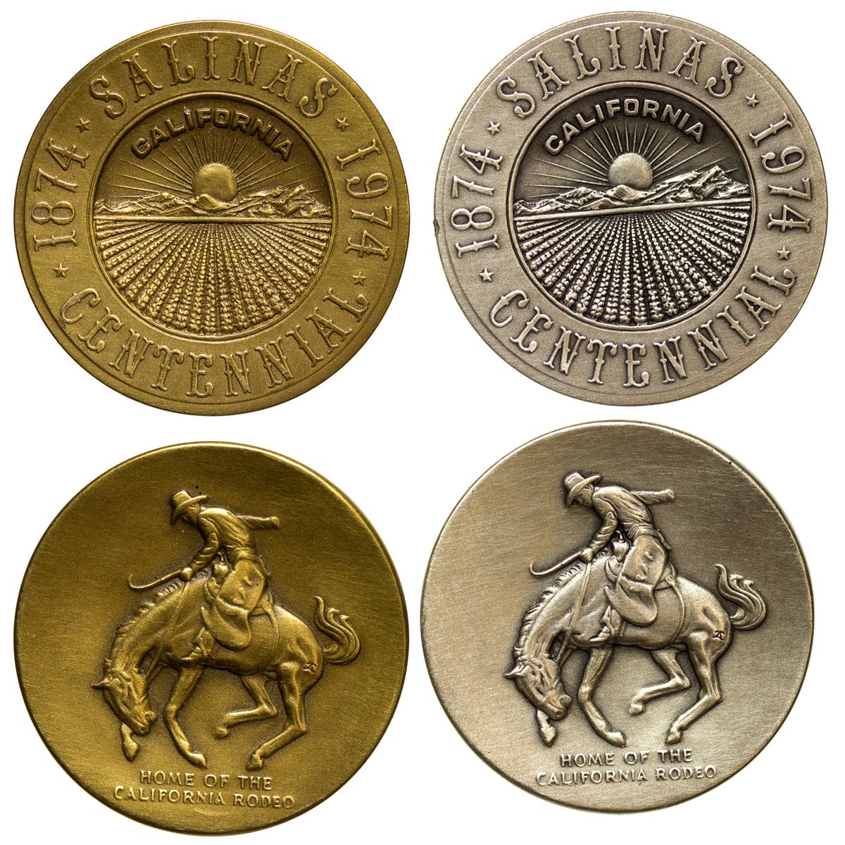 CA - Salinas,Montery County - 1974 - Salinas Centennial Tokens