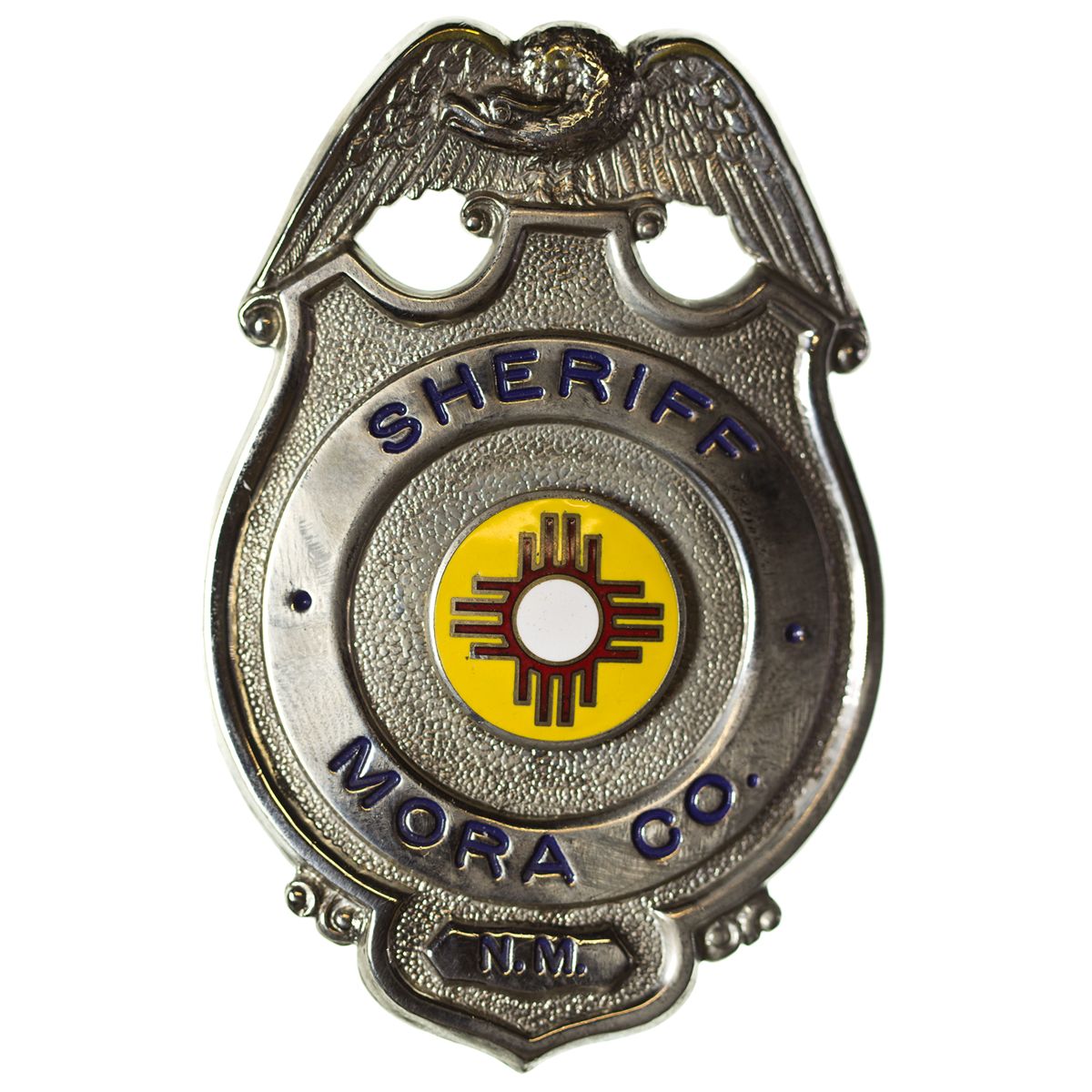 NM - Mora County,1930s-1940s - Sheriff Badge, Mora Co.