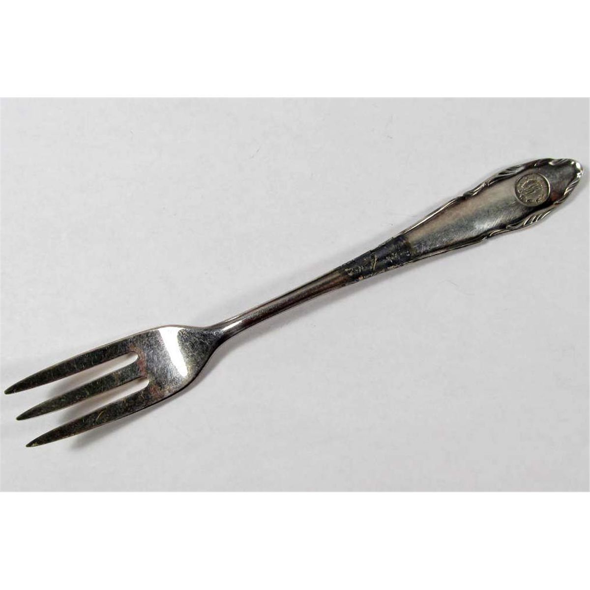 GERMAN NAZI WAFFEN SS ELITE OFFICERS COCKTAIL DINING FORK