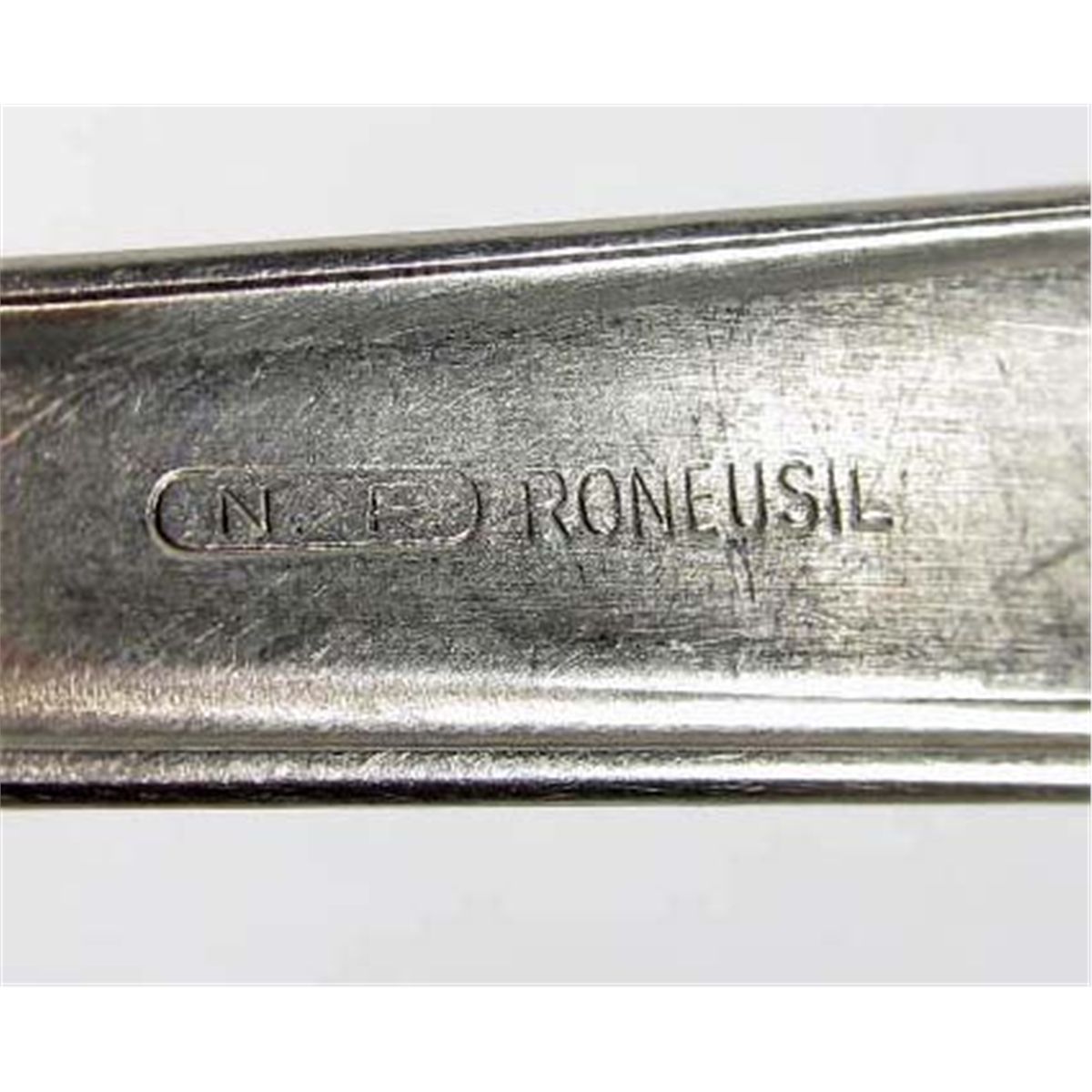 RARE LOT OF 3 GERMAN NAZI WAFFEN SS ELITE OFFICERS DINING FORK & SPOON SET