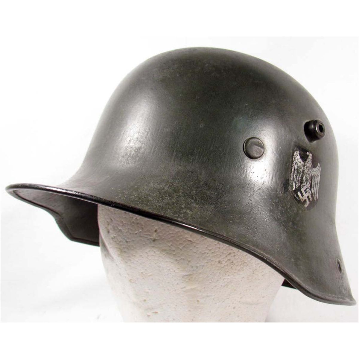 RARE GERMAN NAZI ARMY SINGLE DECAL M-16 TRANSITIONAL COMBAT HELMET