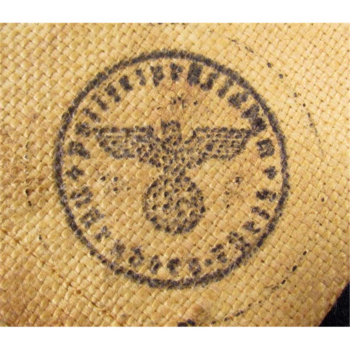 GERMAN NAZI CONCENTRATION CAMP KRIPO ARM BAND