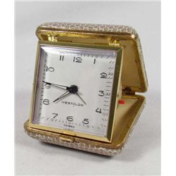 3695 - WESTCLOX WIND-UP TRAVEL ALARM CLOCK