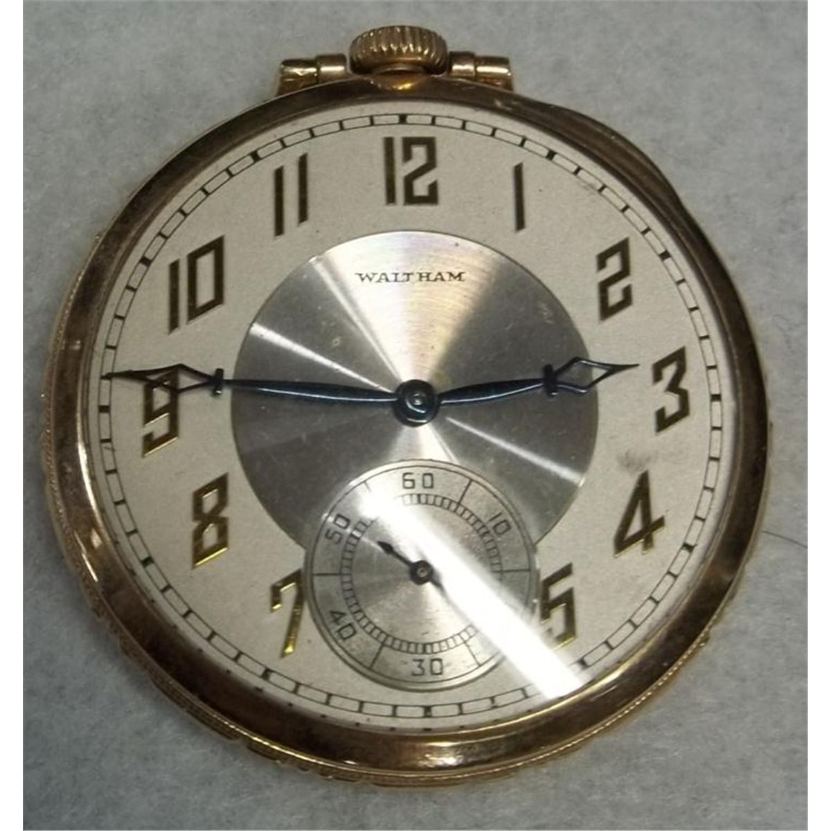 Waltham 21 Jewel Riverside Pocket Watch