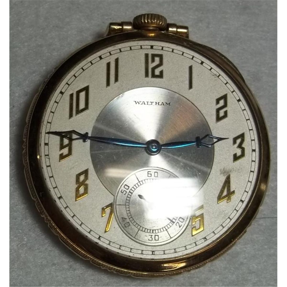 Waltham 21 Jewel Riverside Pocket Watch