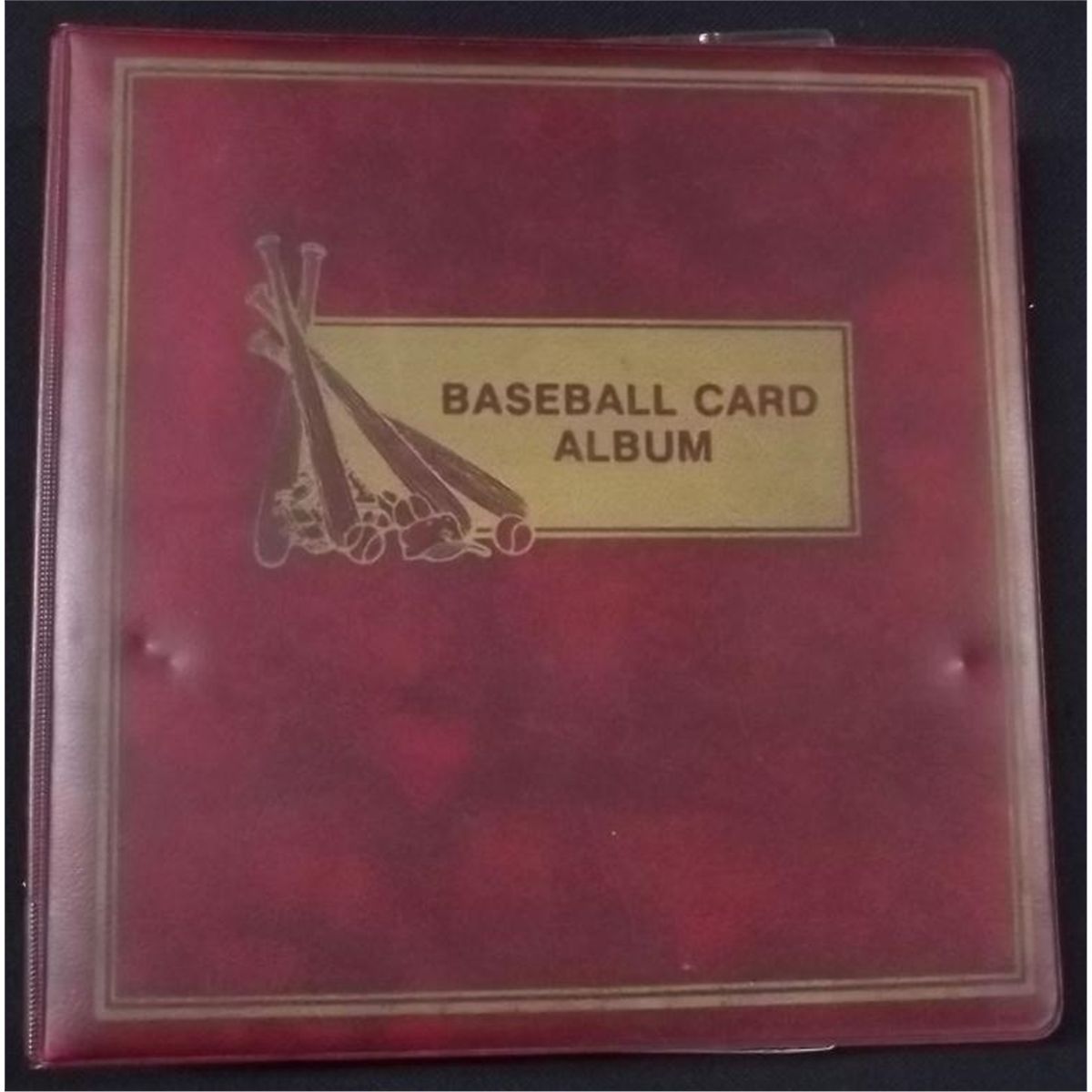 Baseball Card Album w/Cards & Signed Photos