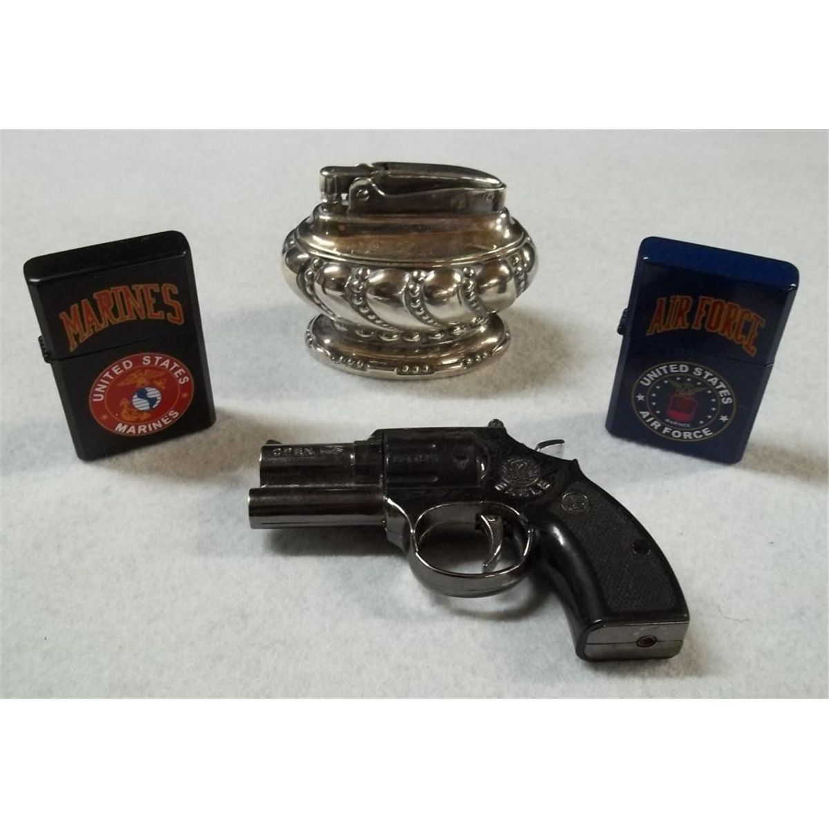 Lot Of 4 Lighters - Ronson, Eagle & Dehoo