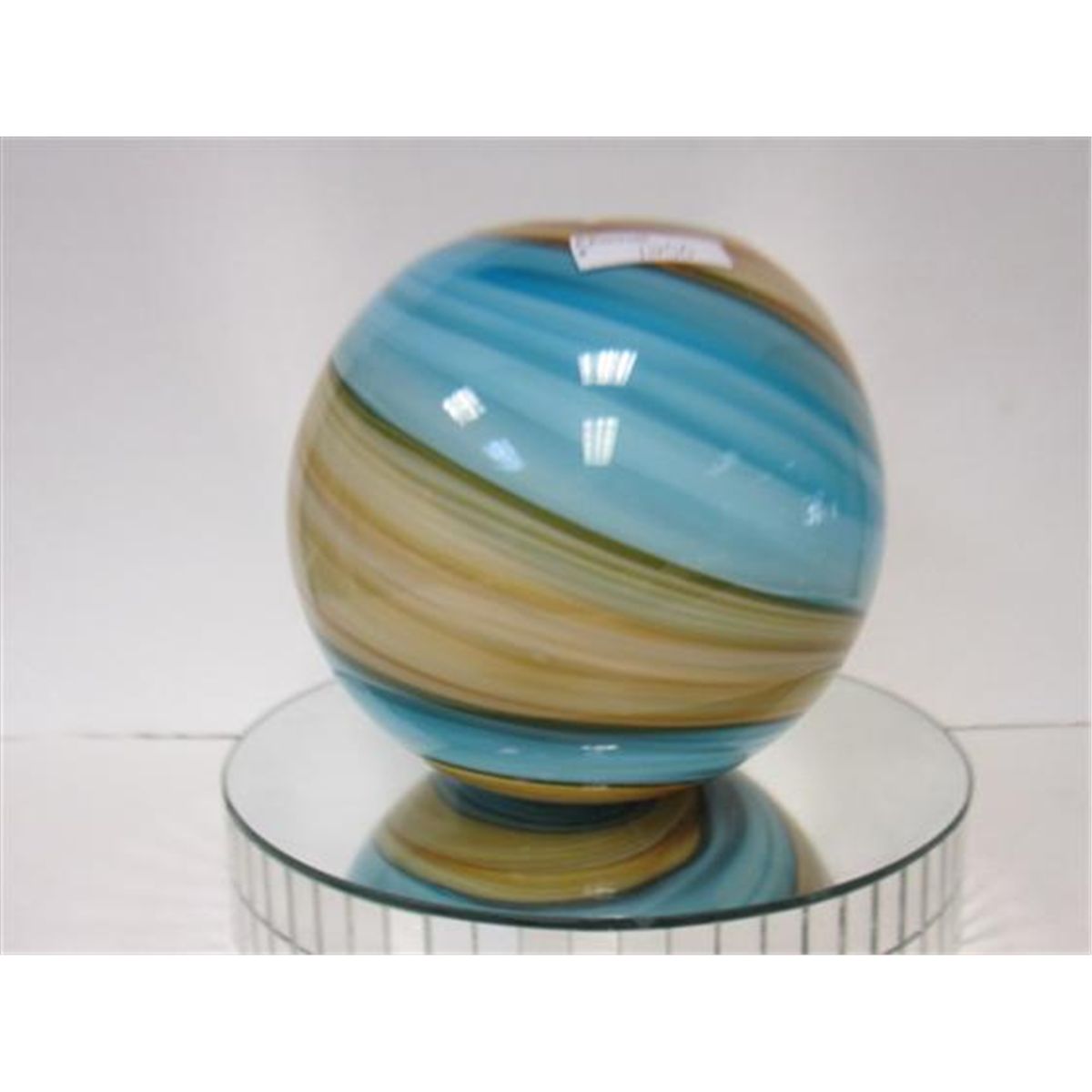 Murano Glass - round ball shaped vase