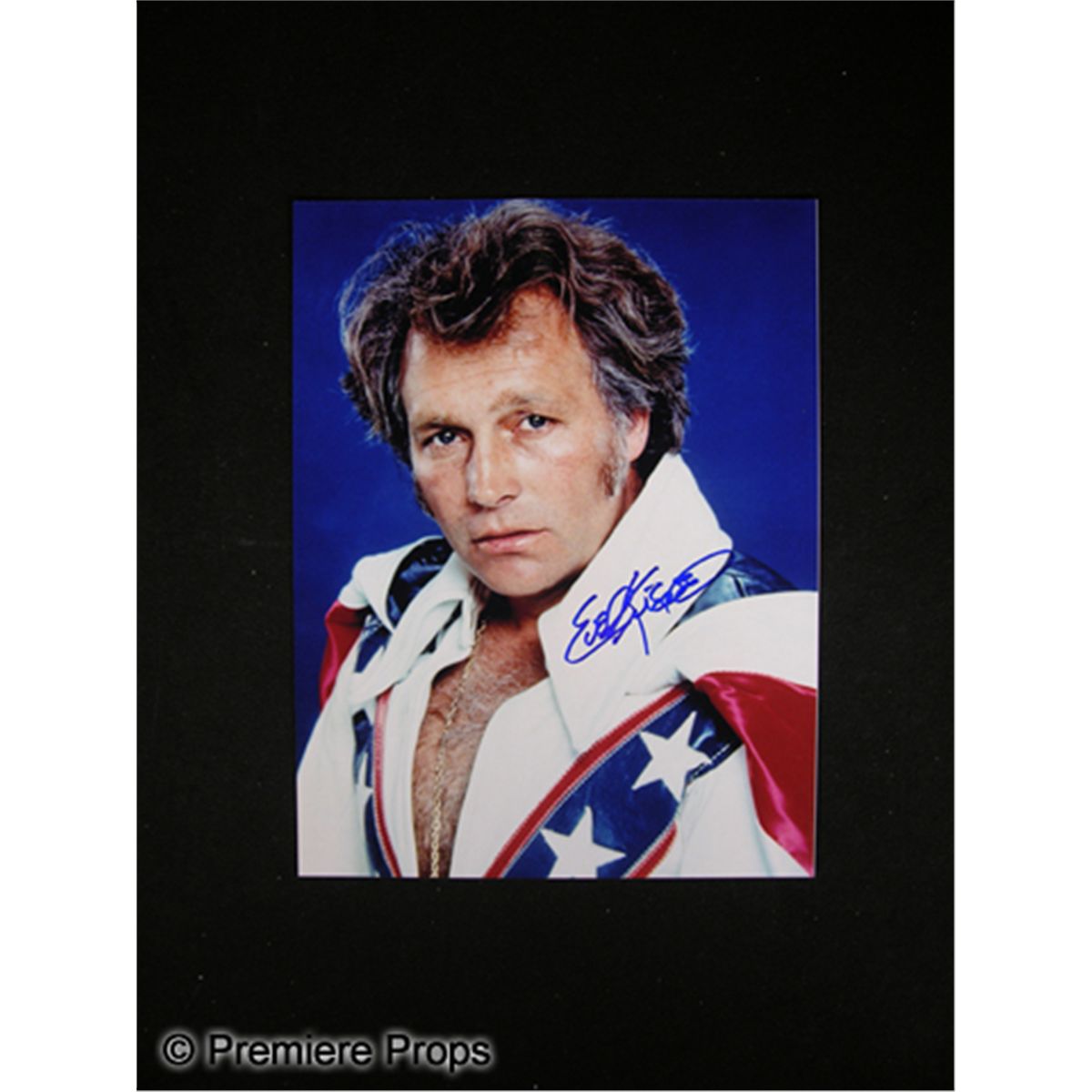 Evel Knievel Signed Photo