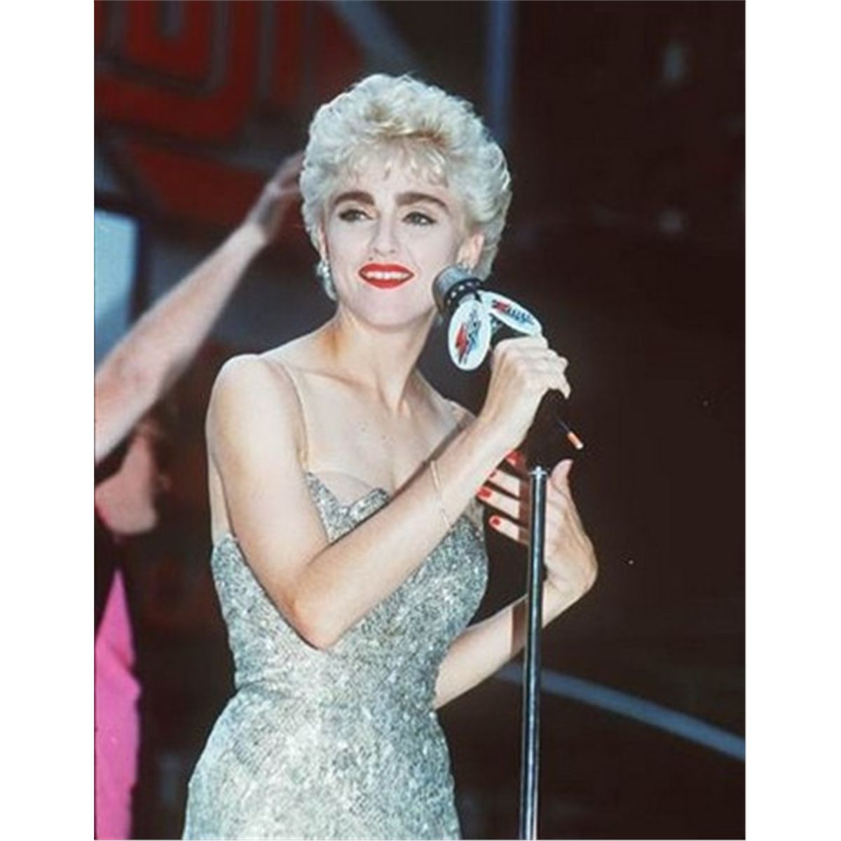 Madonna's Beaded Dress from "Who's That Girl?" Premiere