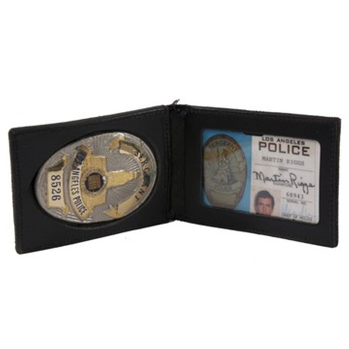 Mel Gibson Lethal Weapon 3 LAPD ID and Badge