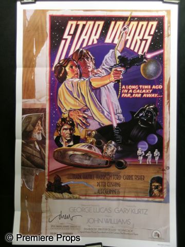 Star Wars "Circus" Poster Signed by Drew Struzan