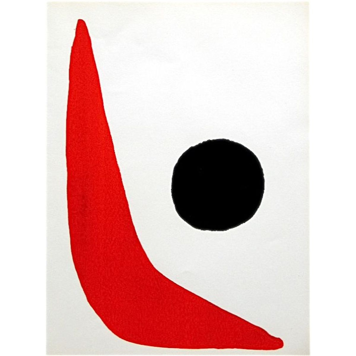 Alexander Calder Screenprint, 1965