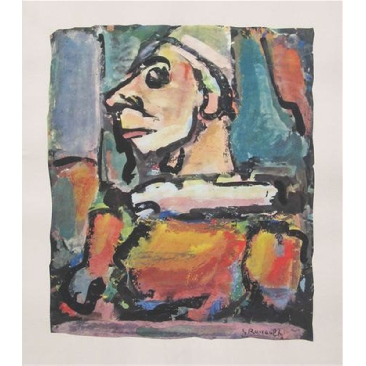 Georges Rouault "Le Moqueur" Lithograph