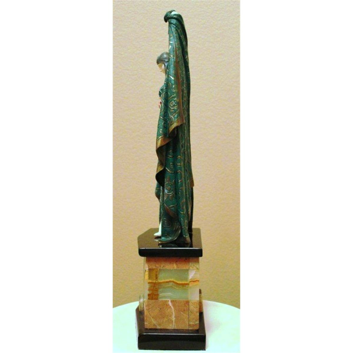Chiparus - "Antinea" -Bronze And Ivory Sculpture