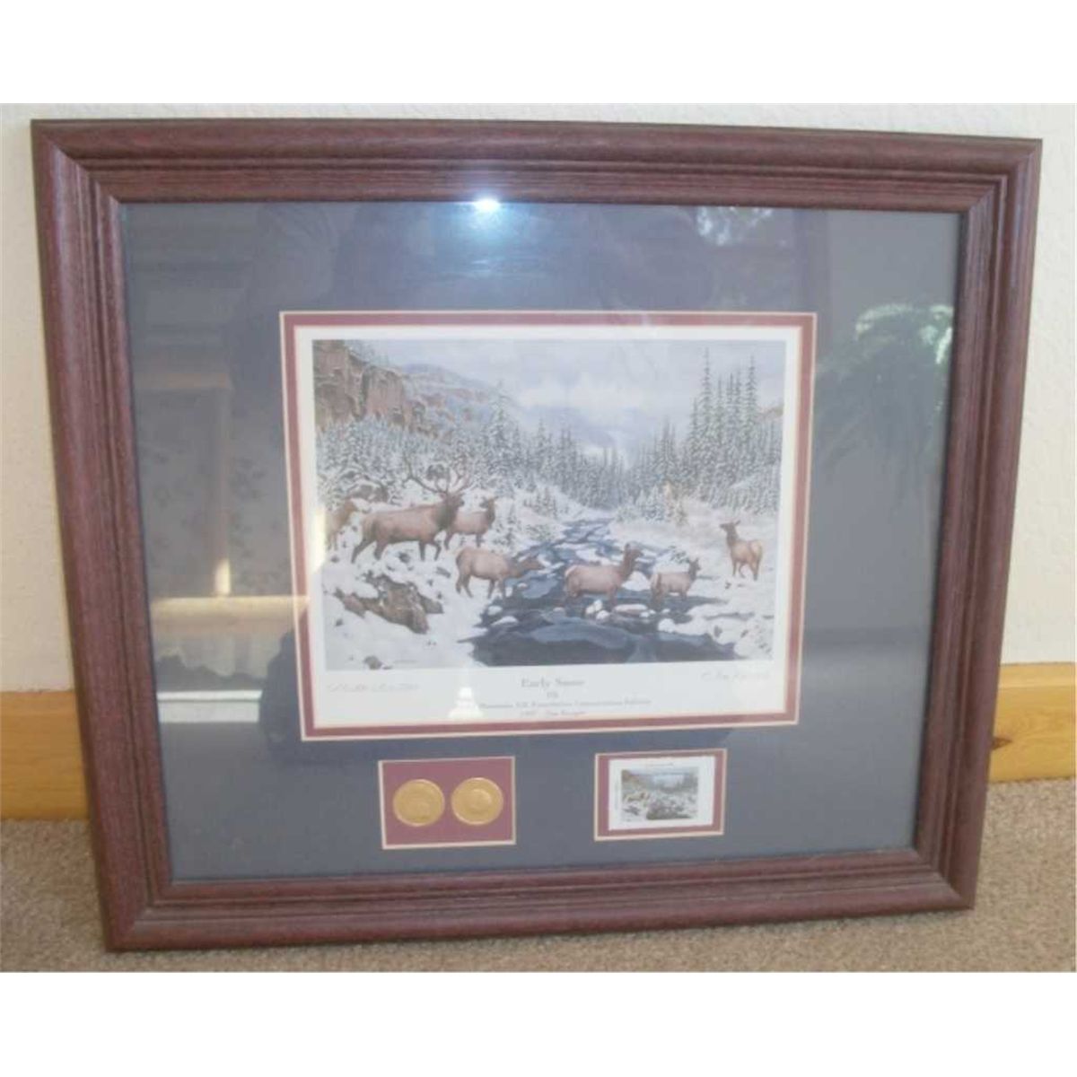 Rocky Mtn. Elk foundation collector print signed and numbered.