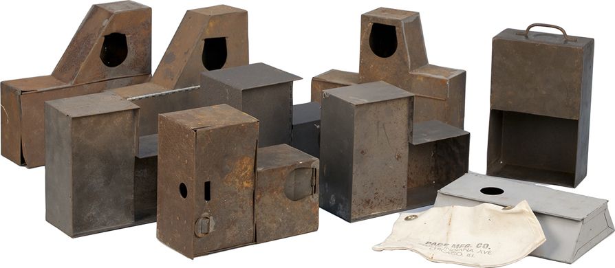 Lot Of Assorted Slot Machine Cash Boxes