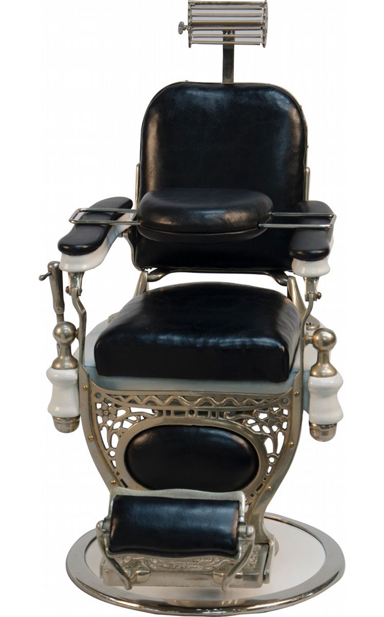 Early "Theo-A-Koch's" Salesman Sample Barber Chair