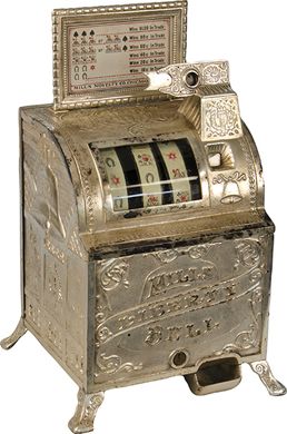 5 Cent Mills Novelty "Liberty Bell" Slot Machine c1907